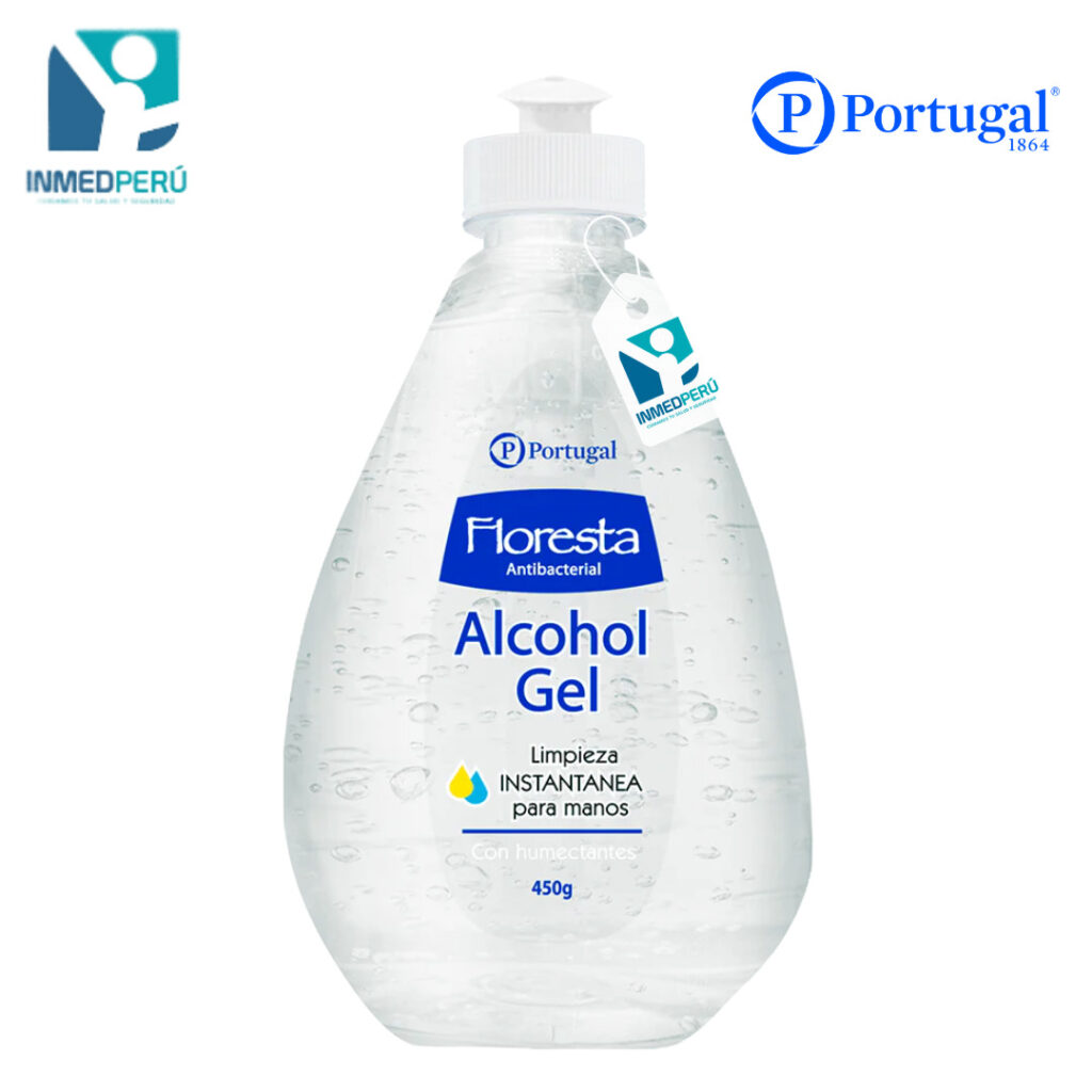 Alcohol Gel Floresta Antibacterial 450 ml. - Inmed Perú