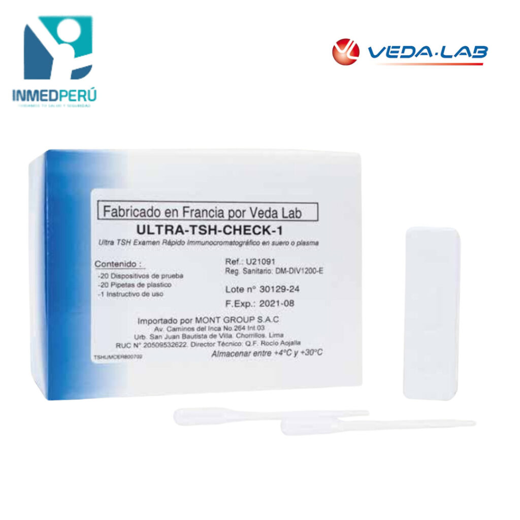 Prueba rápida de Tiroides Ultra TSH Check 1 - Inmed